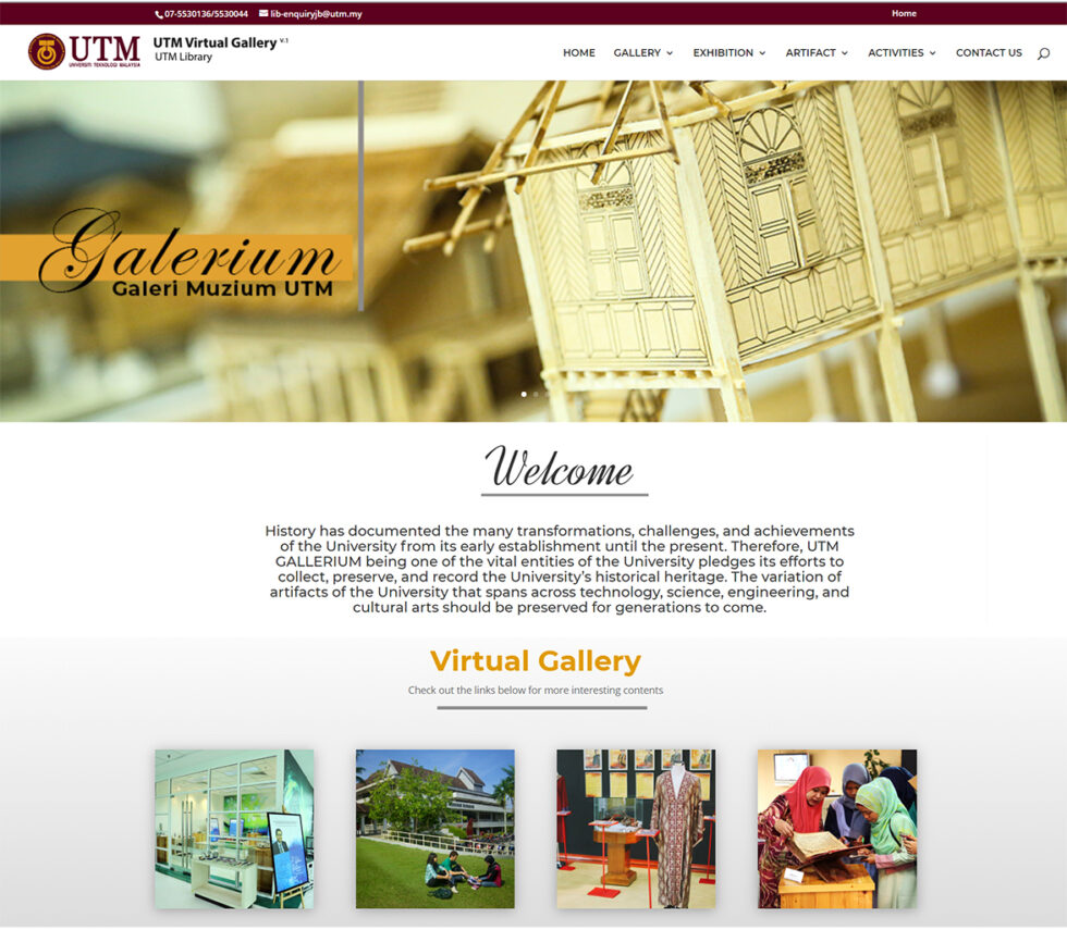 UTM Virtual Gallery: Gerbang Maya UTM di Persada Dunia | UTM Library News