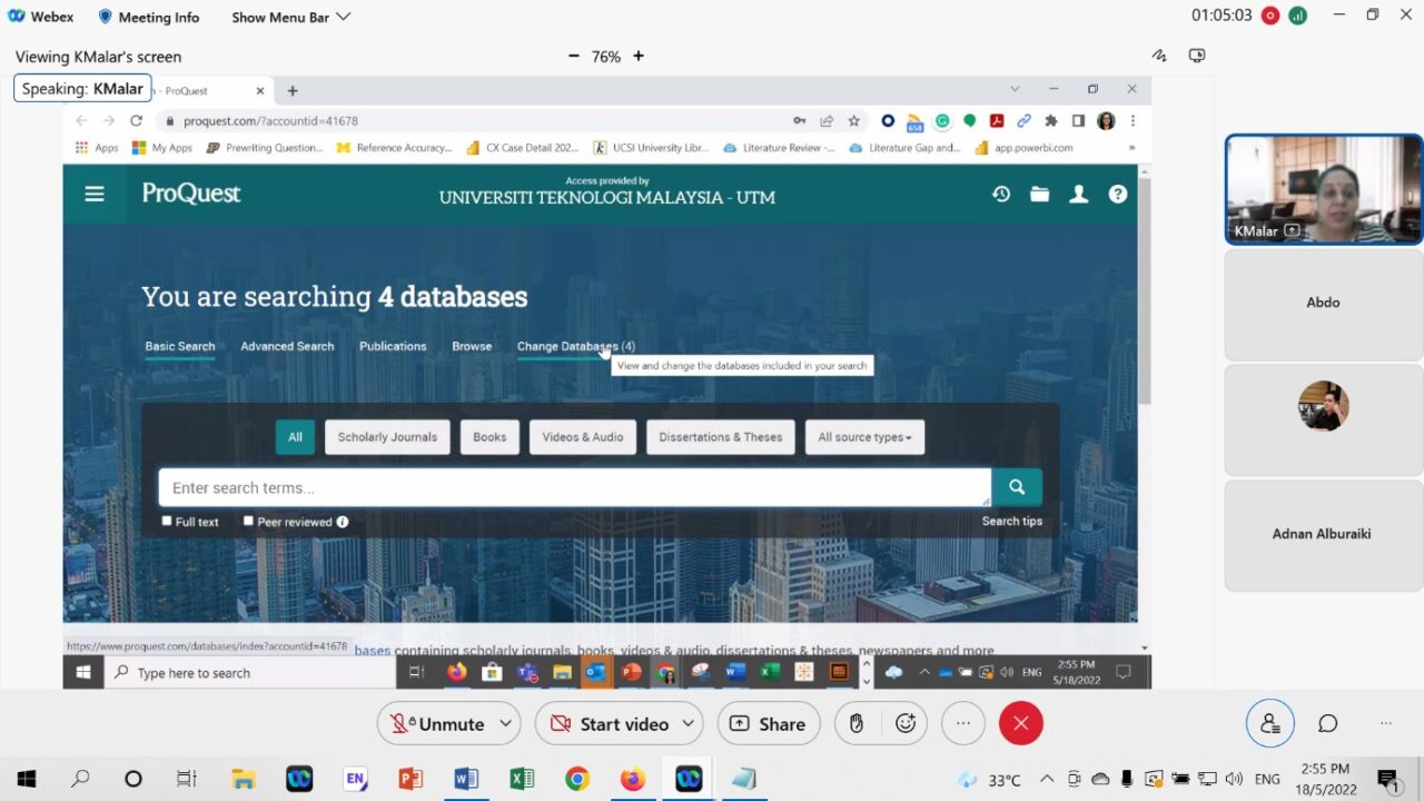 Supporting Your Research Webinar: Proquest Dissertation and Theses ...