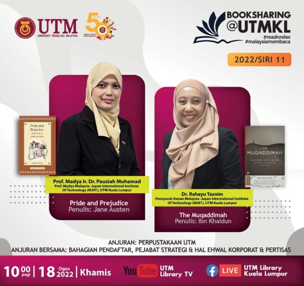 Program Book Sharing, Siri 11/2022, Perpustakaan UTM Kuala Lumpur | UTM ...