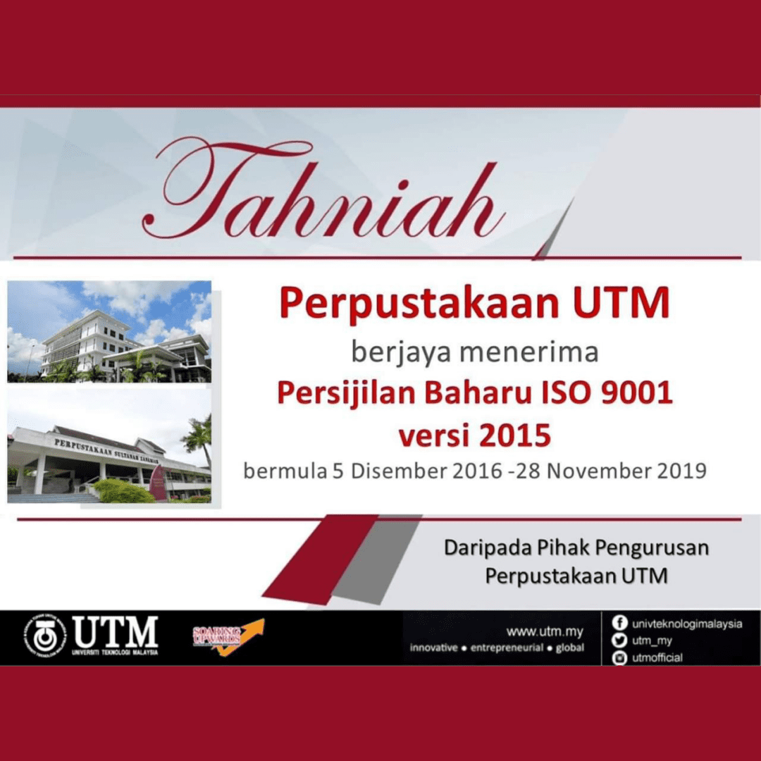 Awards & Recognitions | UTM Library