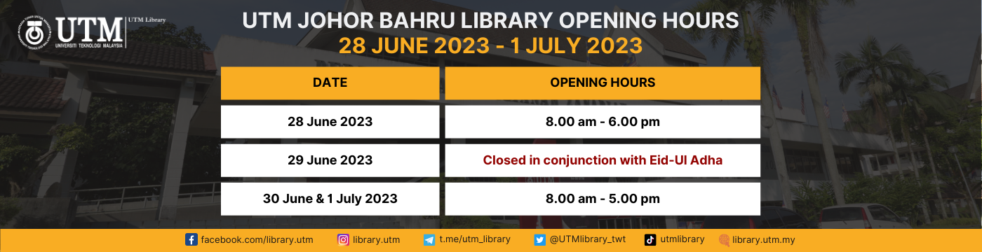 UTM Library | Information Excellence