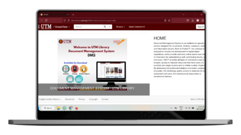 About UTM-DMS | UTM Library