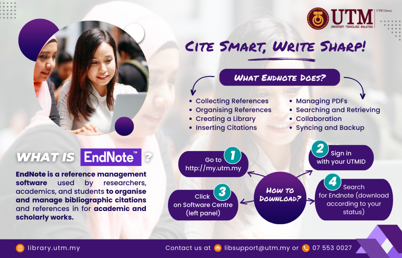 Turnitin & Endnote | UTM Library