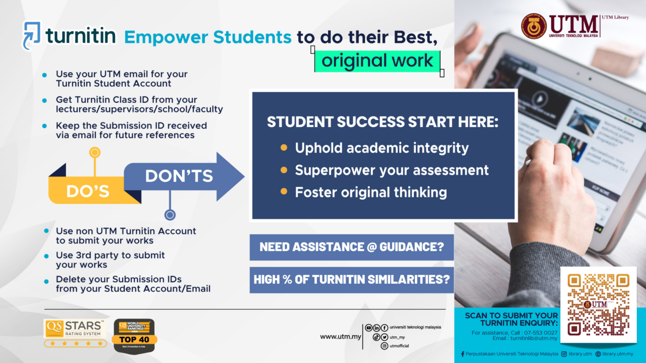 Turnitin & Endnote | UTM Library