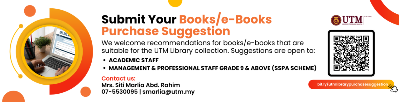 Purchase Suggestion | UTM Library