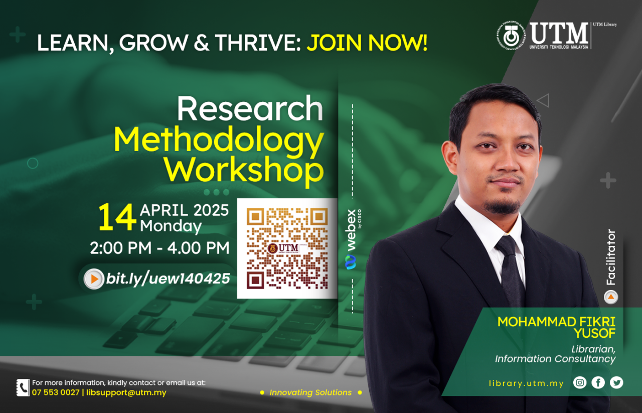 User Education Program 2025 | UTM Library