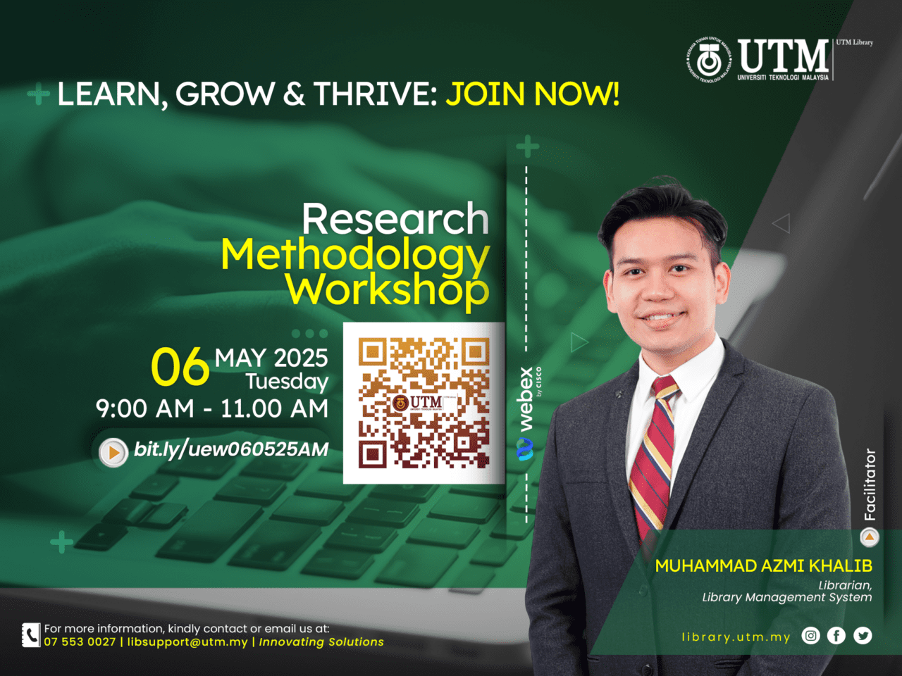 User Education Program 2025 | UTM Library