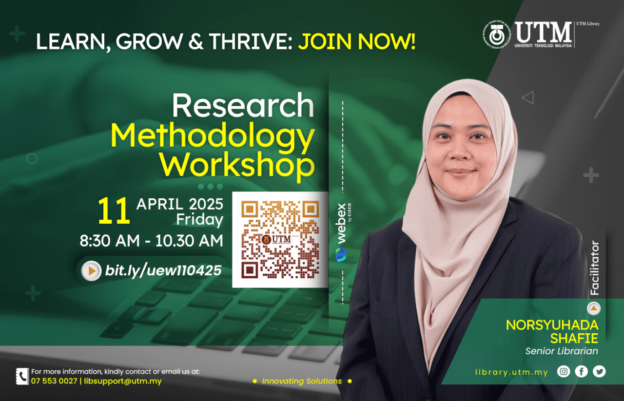 User Education Program 2025 | UTM Library